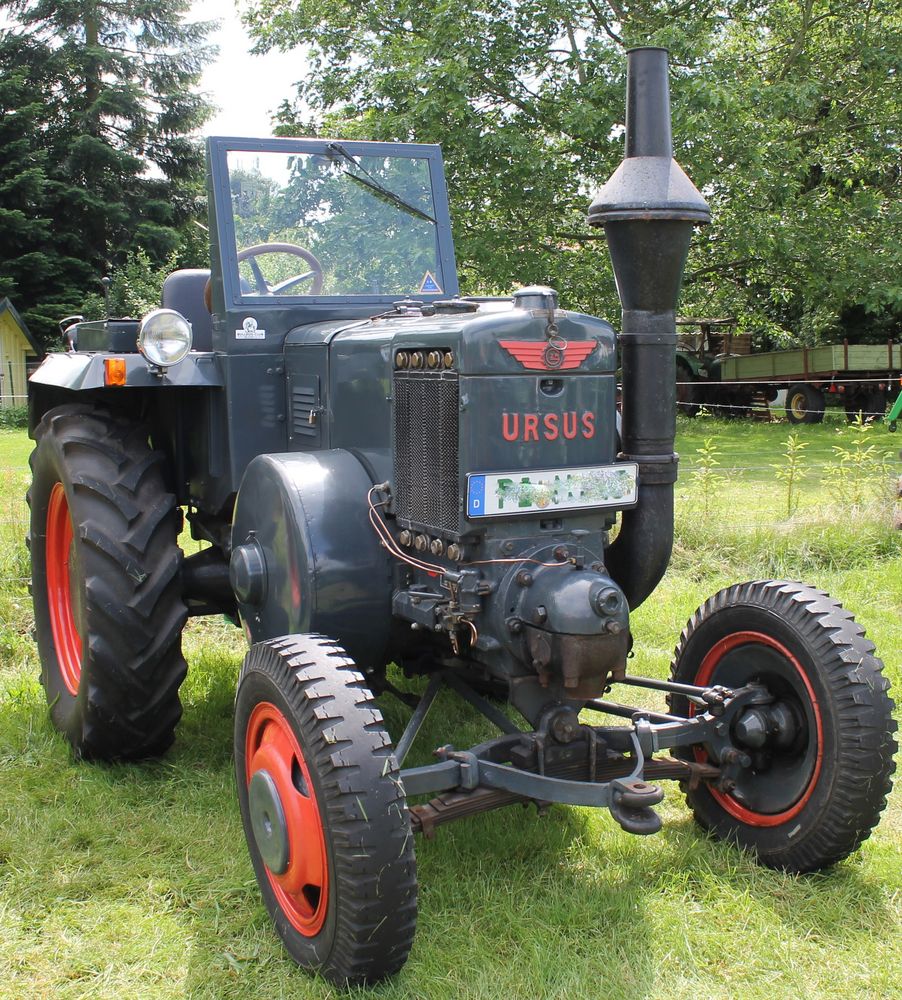 Oldtimer-Traktor "Ursus" Foto & Bild | deutschland, europe, schleswig ...