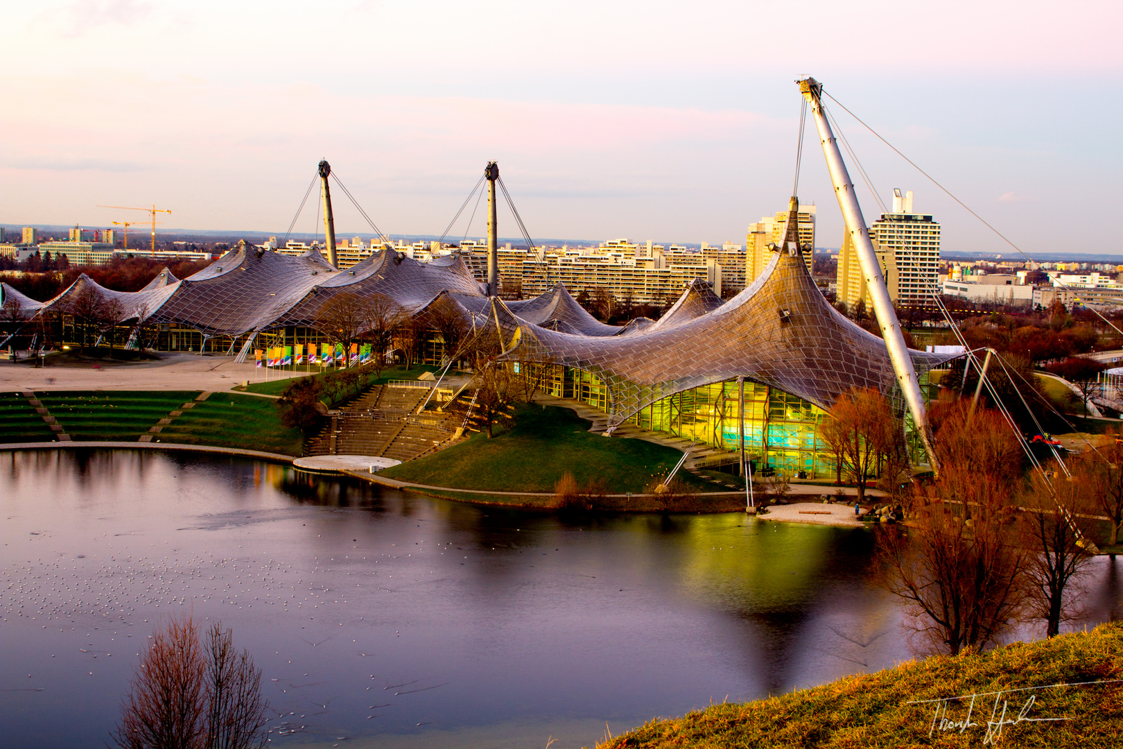 Olympiapark München Foto & Bild | architektur, stadtlandschaft ...