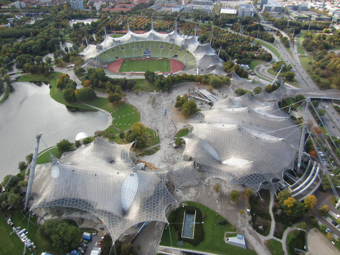 Olympiapark München Foto & Bild | architektur, motive Bilder auf ...