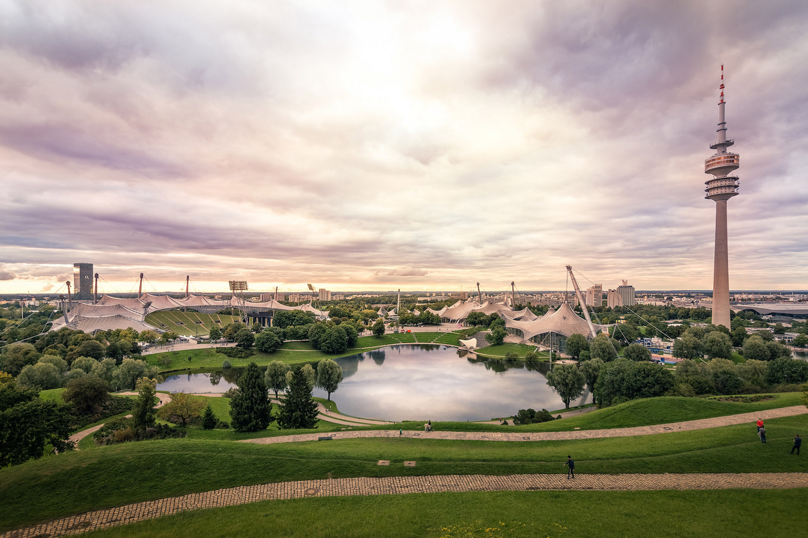 Olympiapark München Foto & Bild | landschaft, fotos, nikon Bilder auf ...