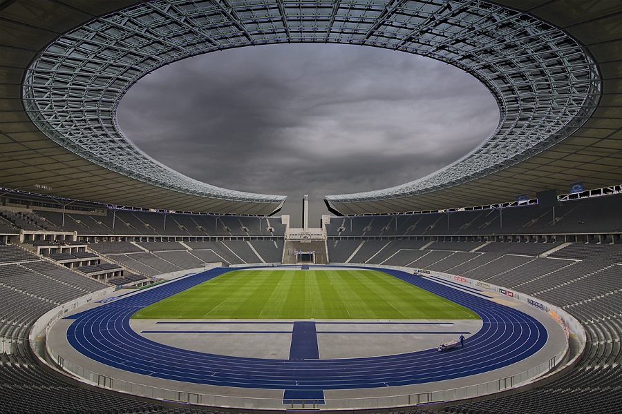 Olympiastadion Foto & Bild | deutschland, europe, berlin Bilder auf ...