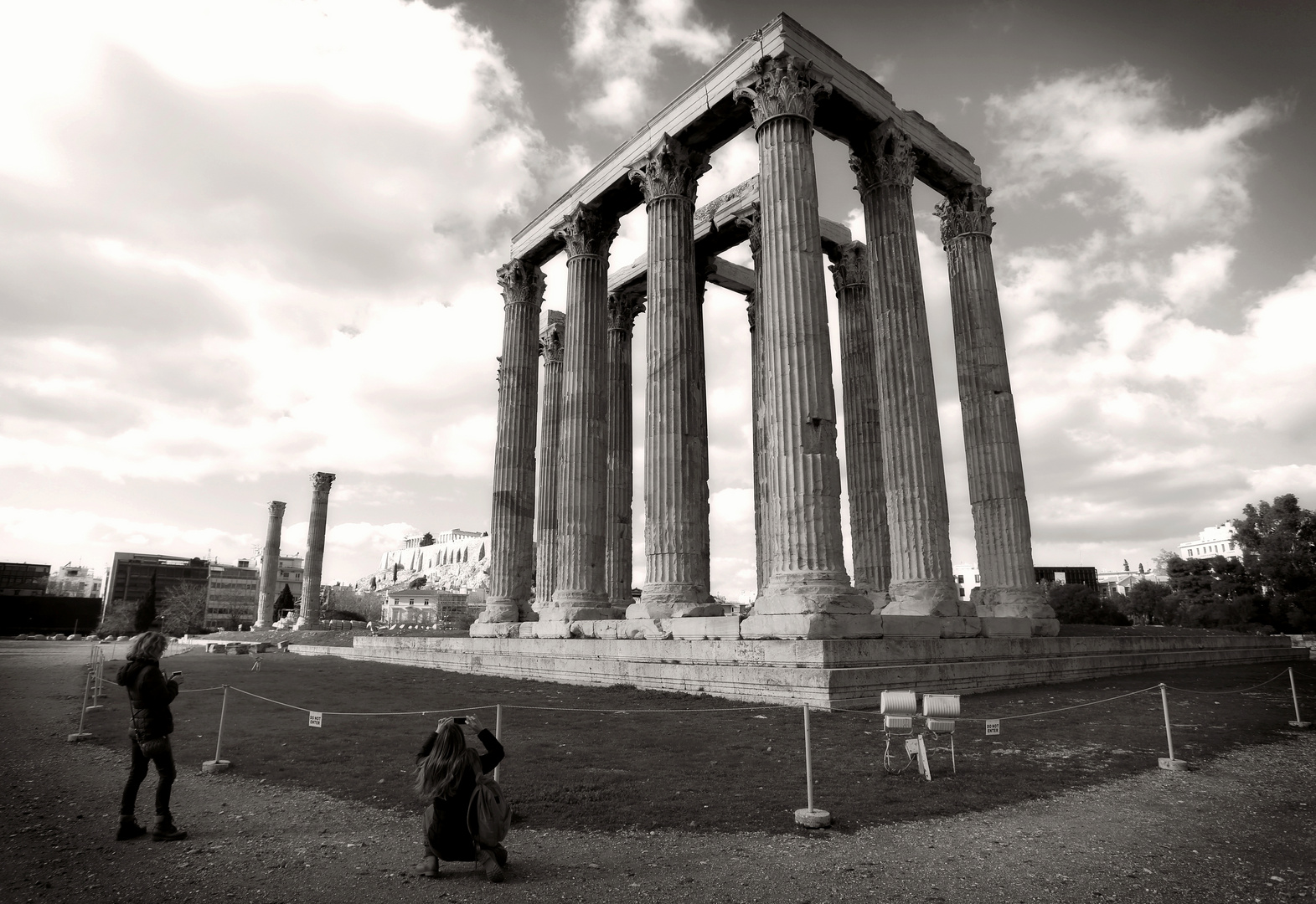 Olympieion Foto & Bild | street, dokumentation, griechenland Bilder auf ...