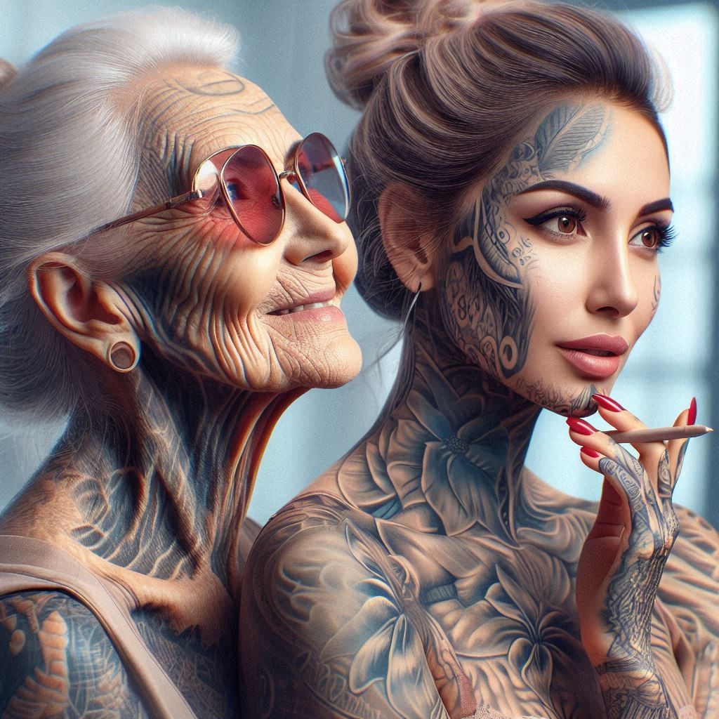 Oma & Enkel Foto & Bild | portrait, frau, menschen Bilder auf fotocommunity