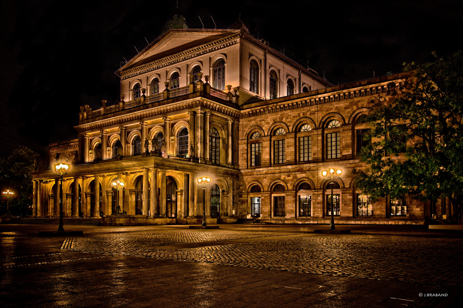 Opernhaus Hannover - HDR Premiere Foto & Bild | deutschland, europe ...