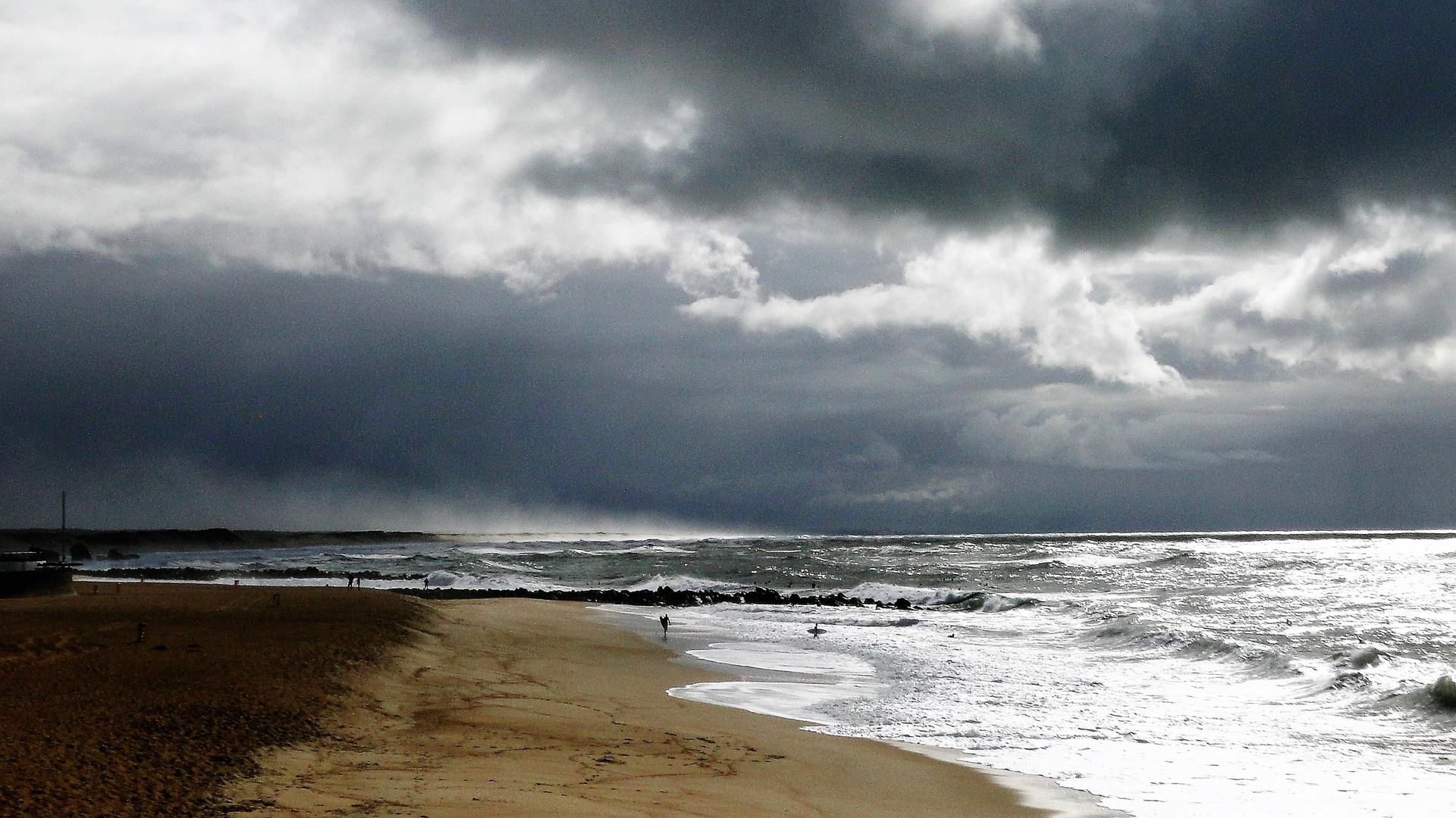 Orage sur l'Océan.... photo et image | paysages, animations ...