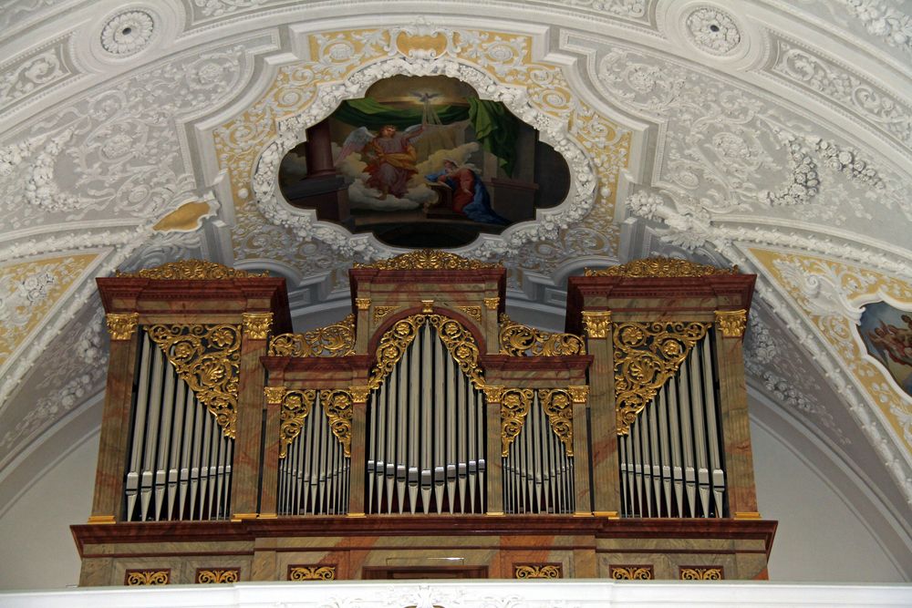 Orgel in der Kirche von Traunstein im Chiemgau Foto & Bild ...