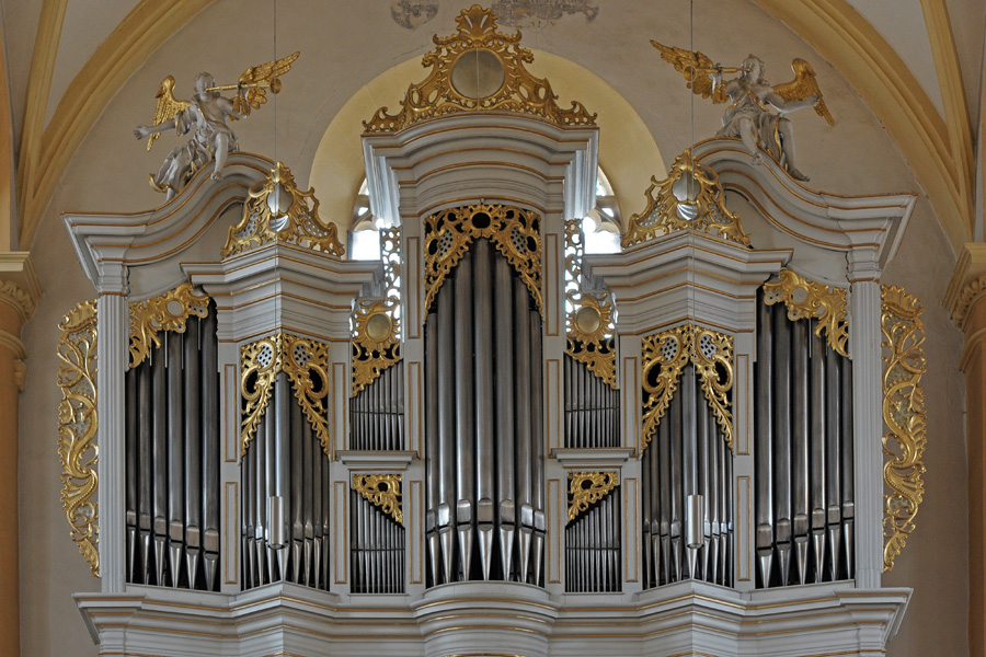 Orgel von St. Veit ~ Iphofen Foto & Bild | architektur, sakralbauten ...