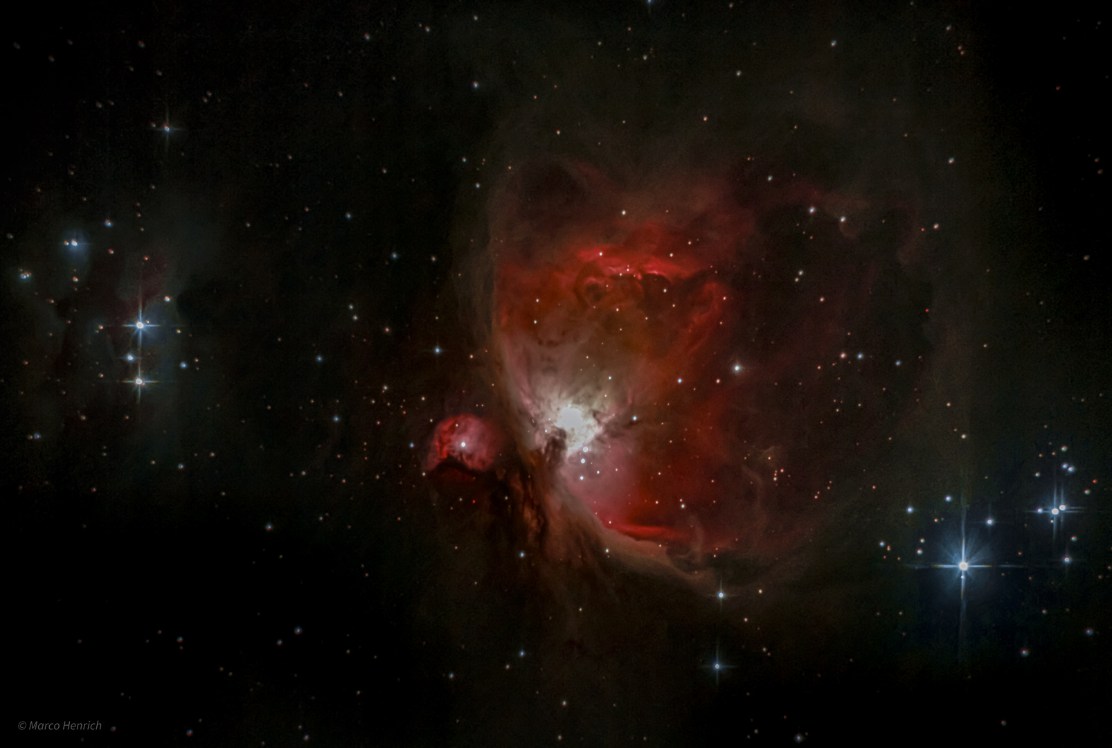 Orion M42 mit Running man (Sh2-279) Foto & Bild | astrofotografie ...