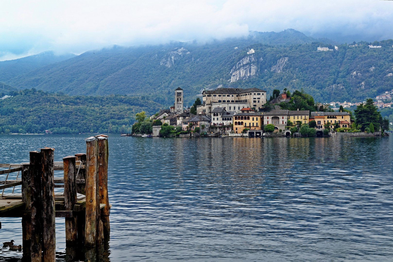 Ortasee mit Insel Foto & Bild | europe, italy, vatican city, s marino ...