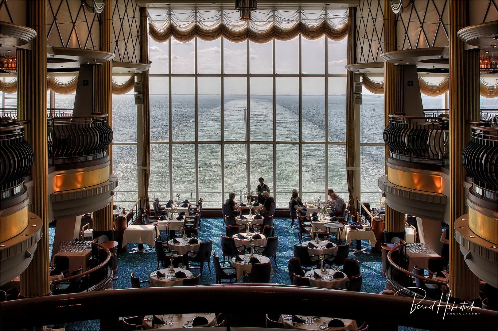 Oslo-Kiel mit Colorline .... Dinner for Two .... auf der Rückfahrt Foto ...