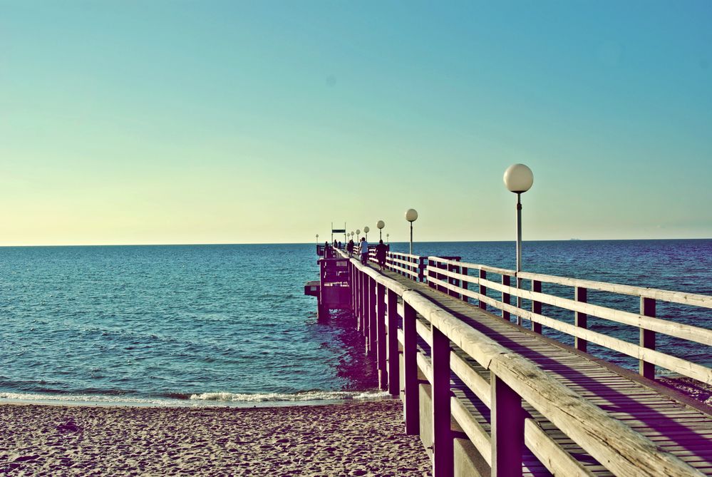 Ostsee Steg Foto & Bild | landschaft, meer & strand, wasser Bilder auf ...