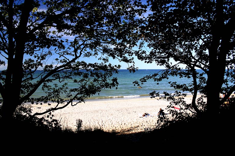 Ostseestrand bei Rostock (Warnemünde) Foto & Bild | landschaft, meer ...