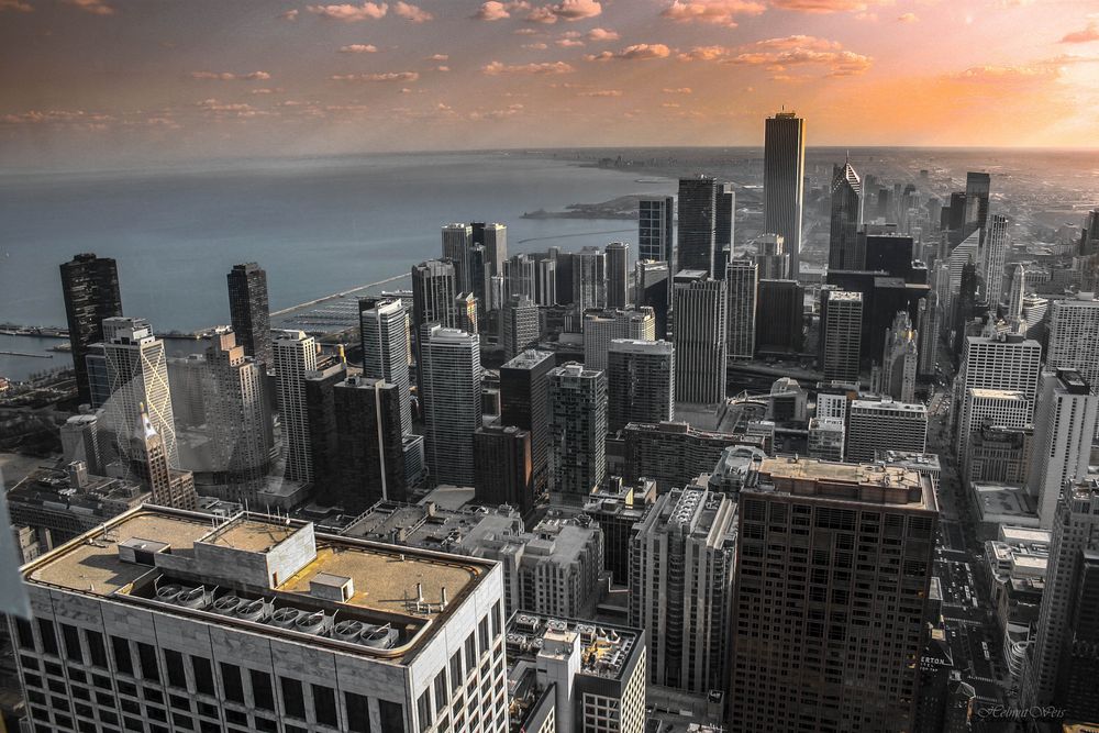 Over Chicago Foto & Bild | architektur, stadtlandschaft, skylines ...