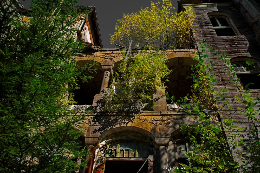 overgrown Foto & Bild | architektur, lost places, motive Bilder auf ...