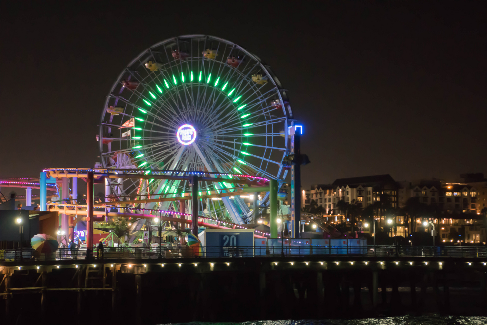 Pacific Park Santa Monica Pier Foto & Bild | north america, united ...