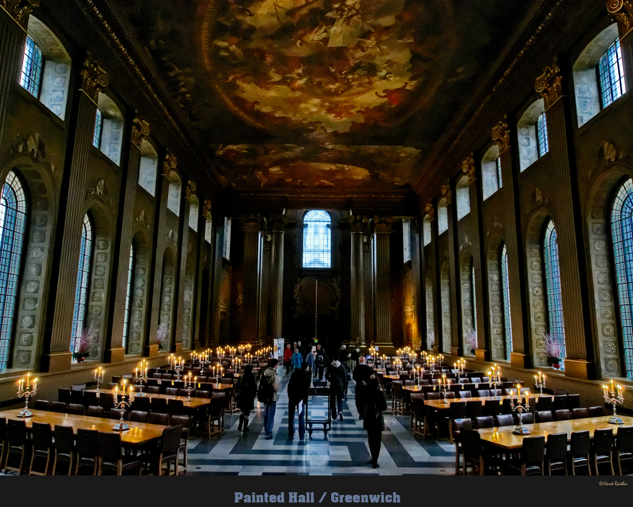 Painted Hall in Greenwich / England Foto & Bild | europe, united ...