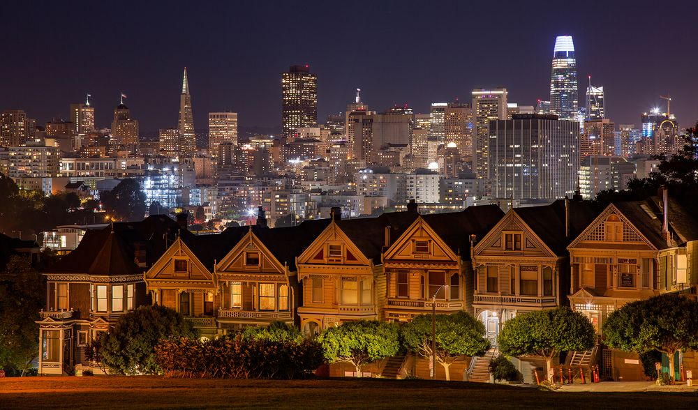 Painted Ladies Foto & Bild | fotos, world, architektur Bilder auf ...
