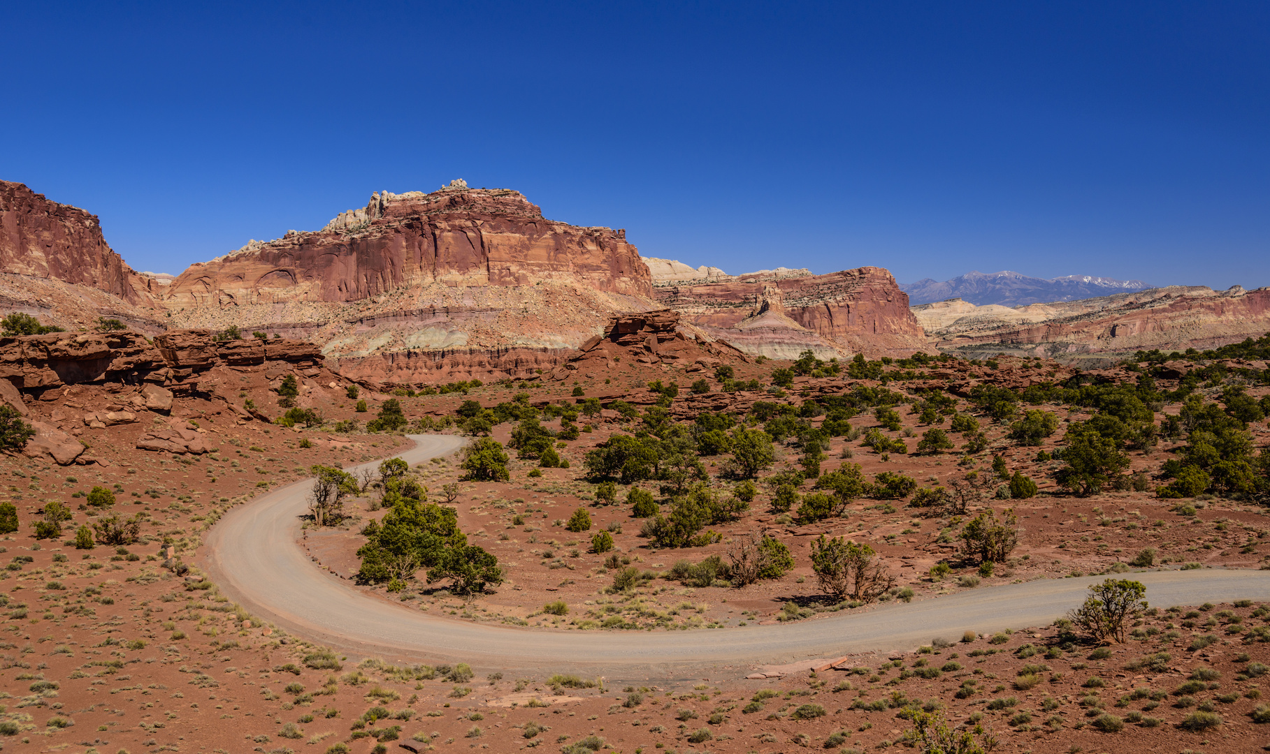Panorama Point, Capitol Reef National Park, Utah, USA Foto & Bild ...