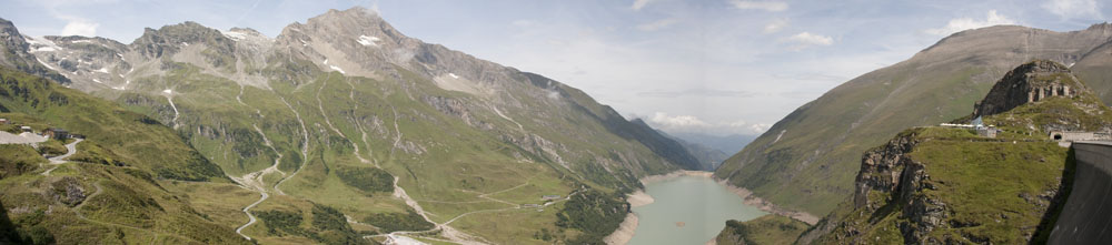 Panorama Stausee Kaprun Foto & Bild | landschaft, berge, natur Bilder ...