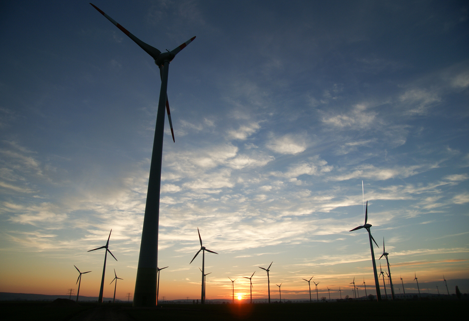 Panorama Windräder Foto & Bild | industrie und technik, energietechnik ...