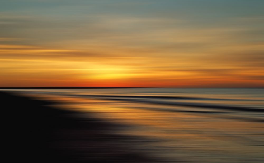 Panta Rhei Foto & Bild | art, sonnenuntergang, meer Bilder auf ...