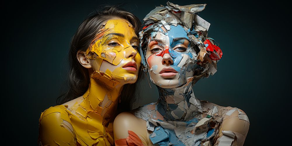 Pappmaschee Foto & Bild | ki-generierte bilder, ki - montagen, digiart Bilder auf fotocommunity