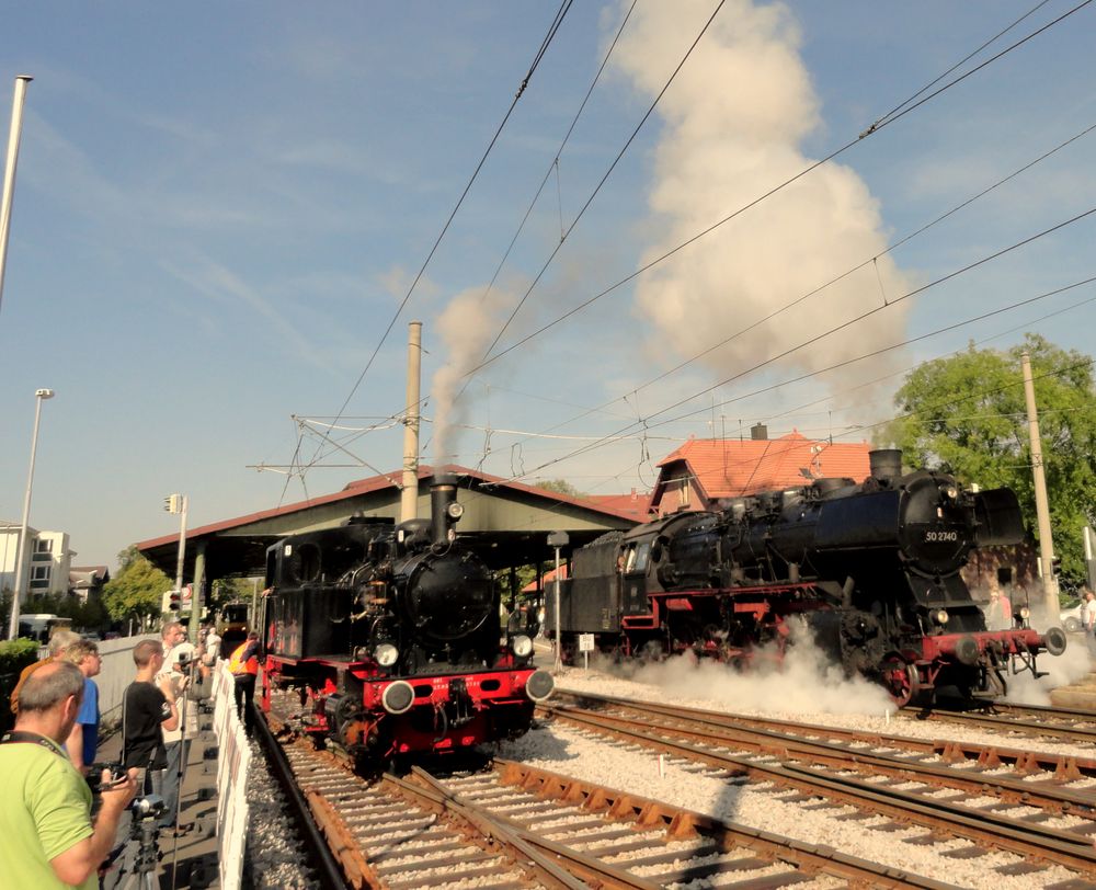 Parallelausfahrt Foto & Bild | historische eisenbahnen, museale bahnen + sonderfahrten ...