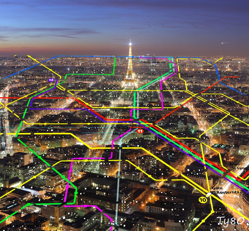 Paris tube city photo et image | edition numérique, la city, paris ...