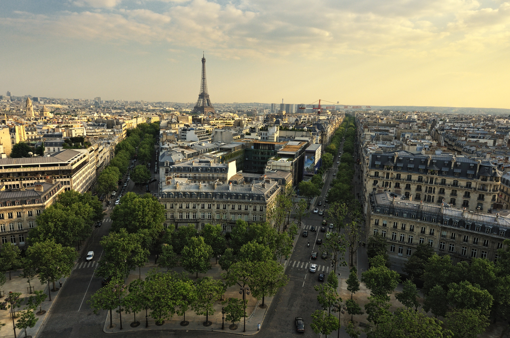 Paris von oben Foto & Bild | architektur, stadtlandschaft, skylines ...