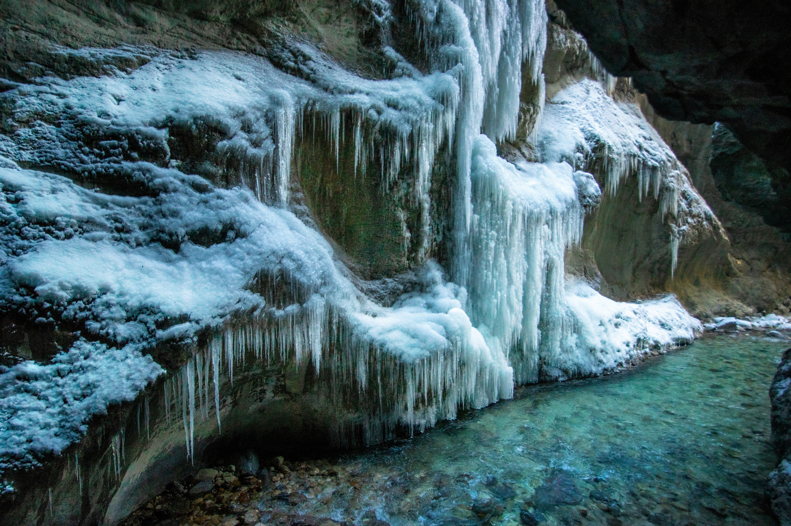 Partnachklamm im Winter....Vol.: 2 Foto & Bild | landschaft ...