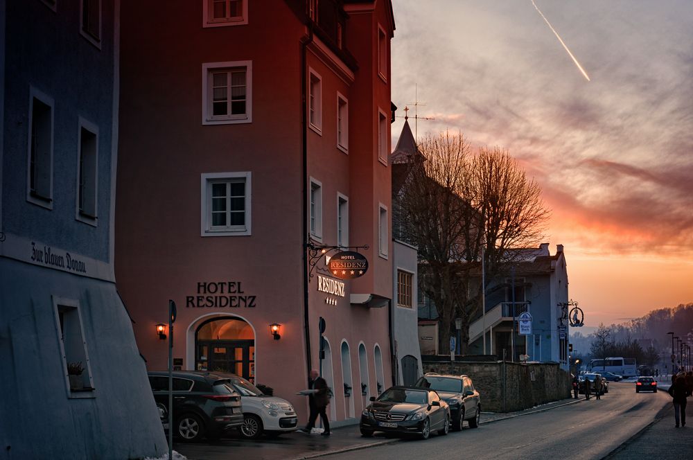 Passau eisige Wintersonne Foto & Bild | sunset, sonnenuntergang, natur ...