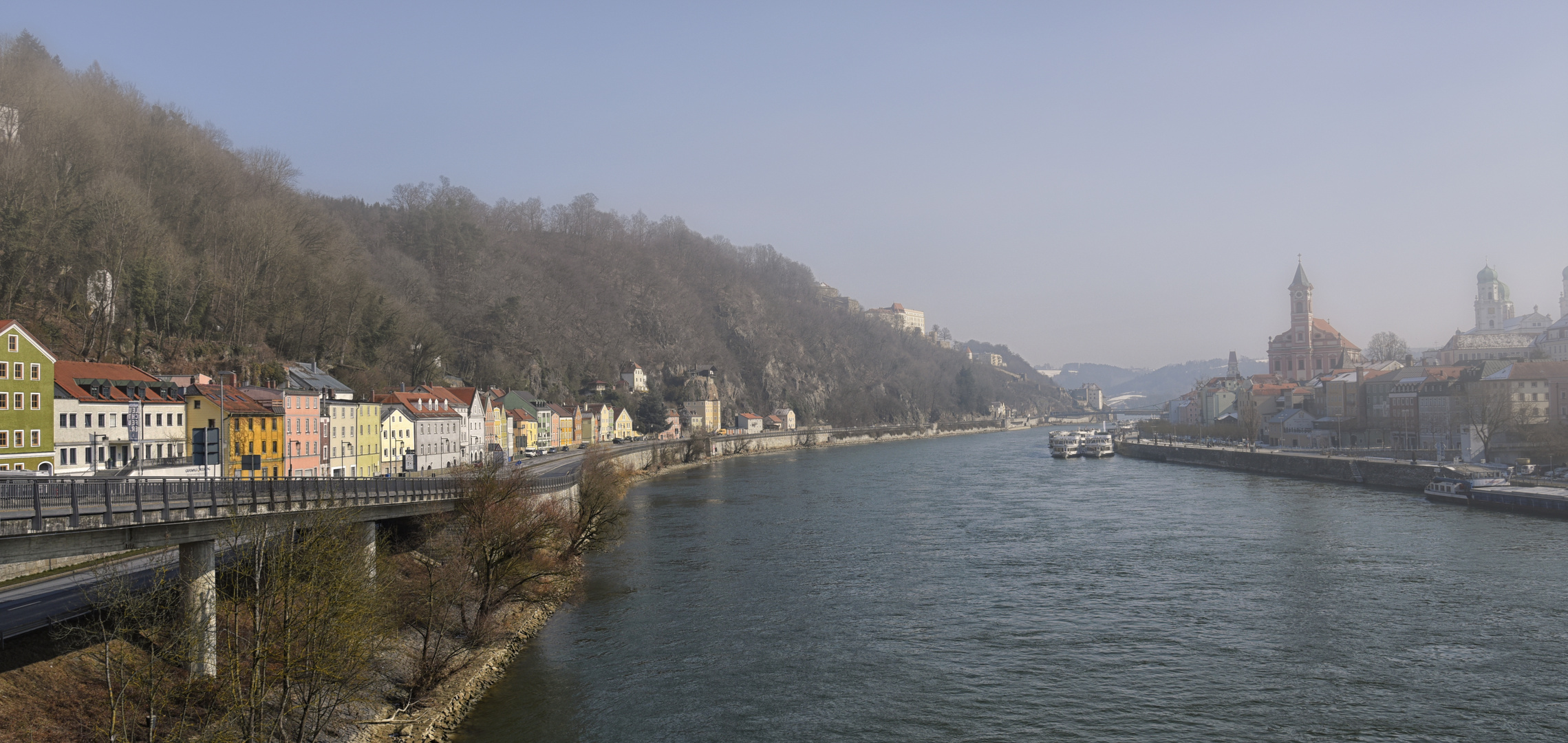 Passau im Winter auch sehr schön Foto & Bild | natur, skyline ...