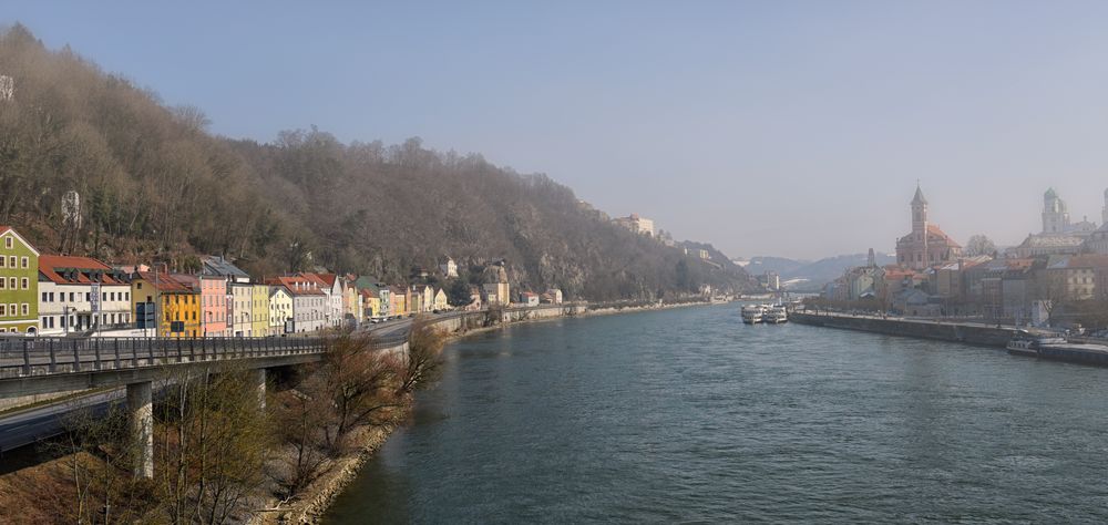 Passau im Winter auch sehr schön Foto & Bild | natur, skyline ...