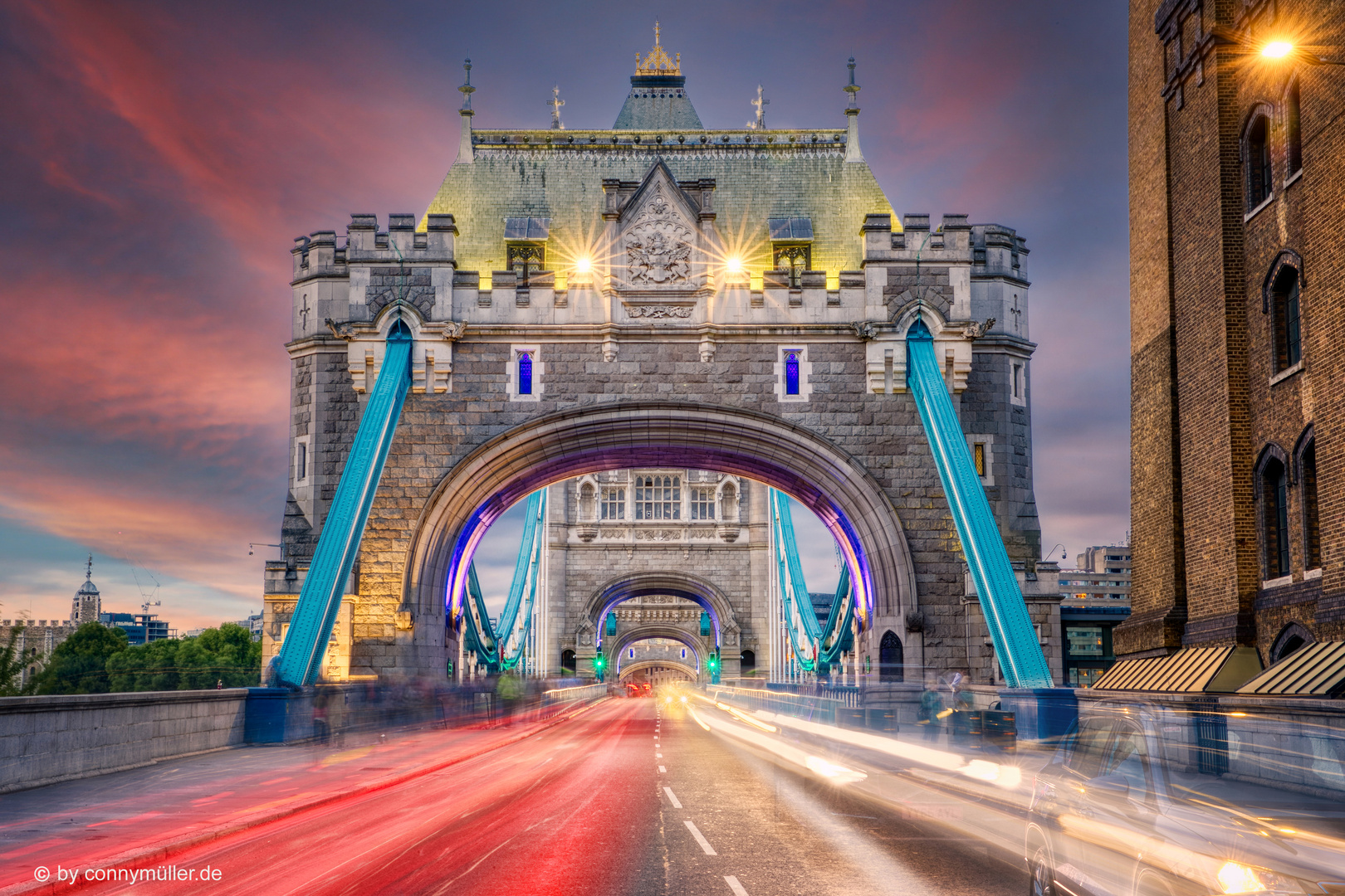 Pastel Bridge Foto & Bild | london, tower bridge, 19087854 Bilder auf ...