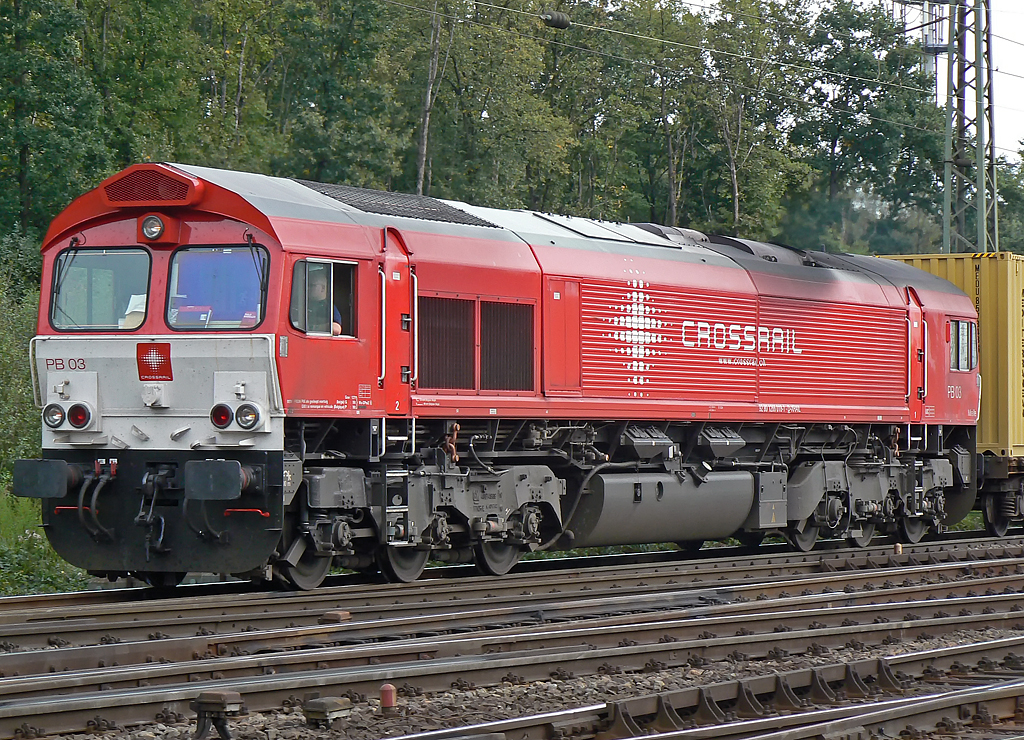 PB03 der Crossrail Foto & Bild | dampf-, diesel- und e-loks, eisenbahn ...
