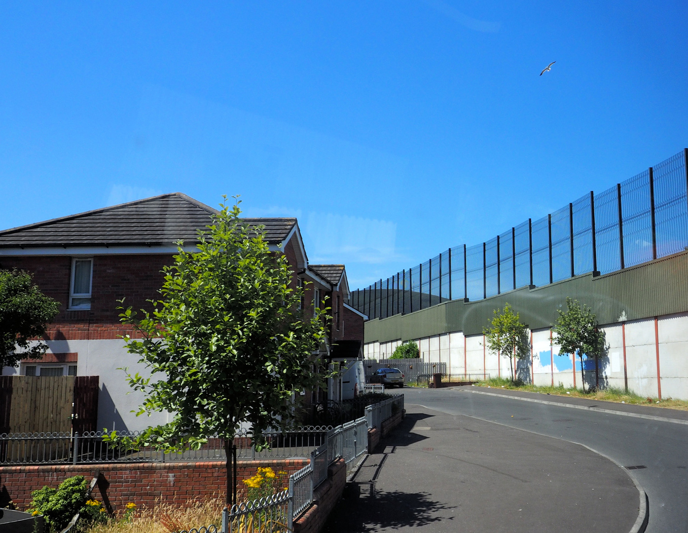 Peace lines In Belfast Foto & Bild | fotos, world, europe Bilder auf ...