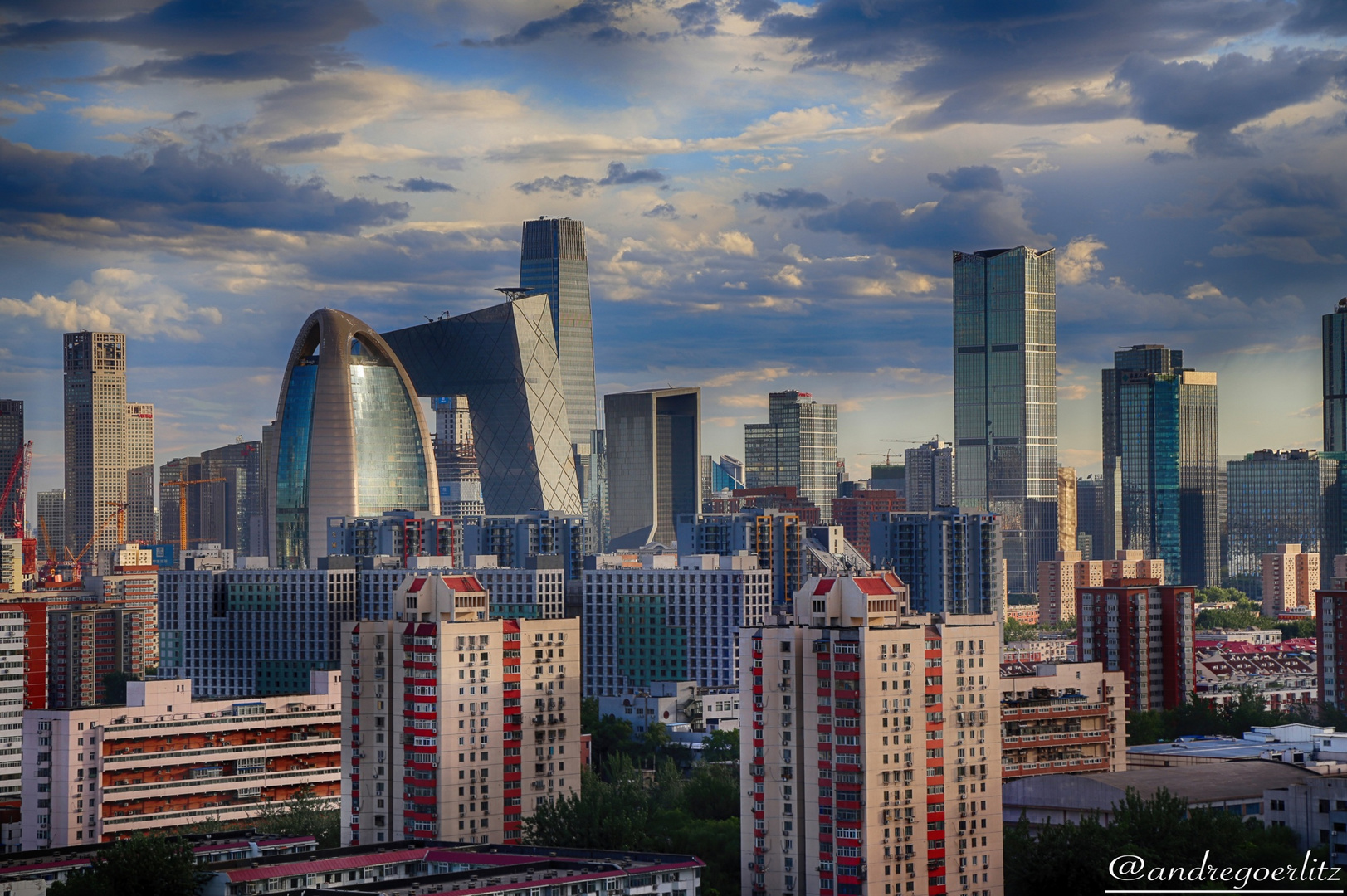 Peking Skyline Foto & Bild | architektur, stadtlandschaft, skylines ...