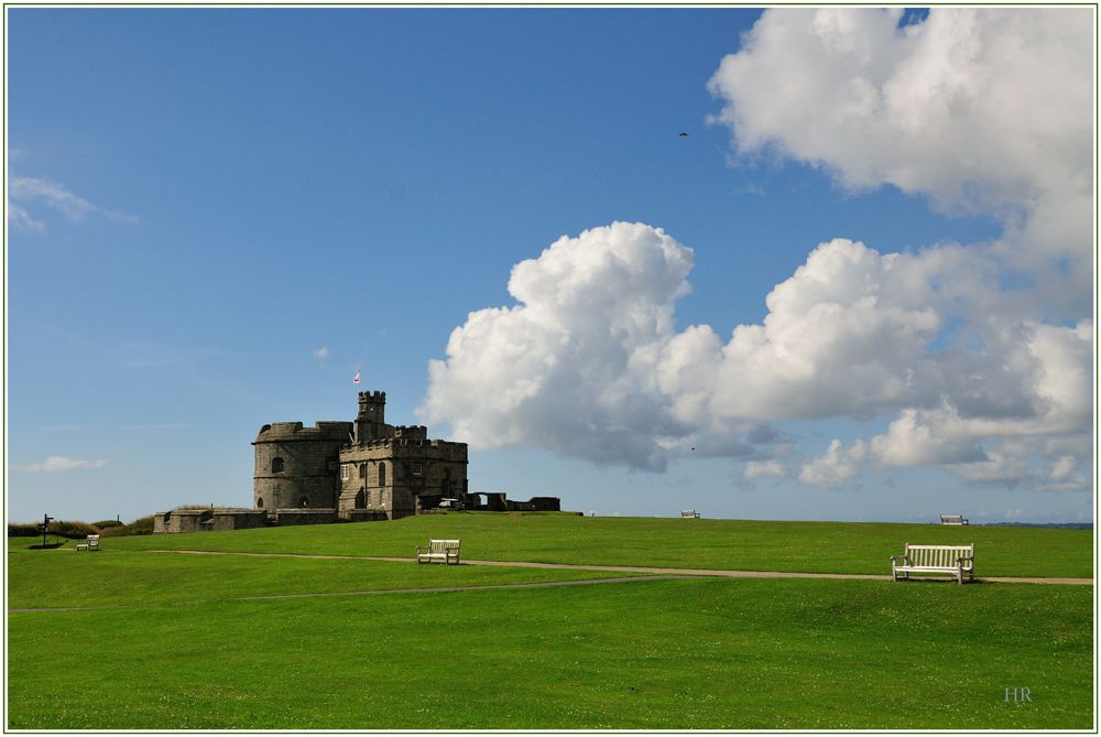 Pendennis Castle in Falmouth / England / Cornwall Foto & Bild | europe ...