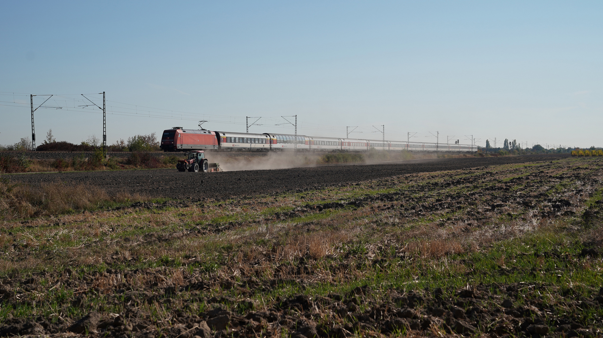 Perfektes Timing Foto & Bild | herbst, landschaft, rheinhessen Bilder ...