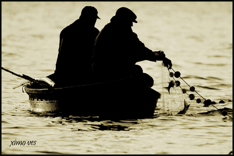 PESCANDO EN LA ALBUFERA Imagen & Foto | hombres, personas Fotos de ...