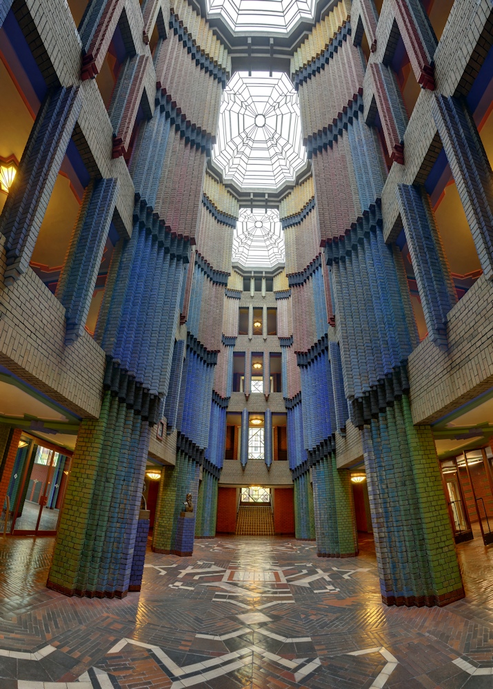 Peter Behrens Bau VI Foto & Bild | deutschland, europe, hessen Bilder ...