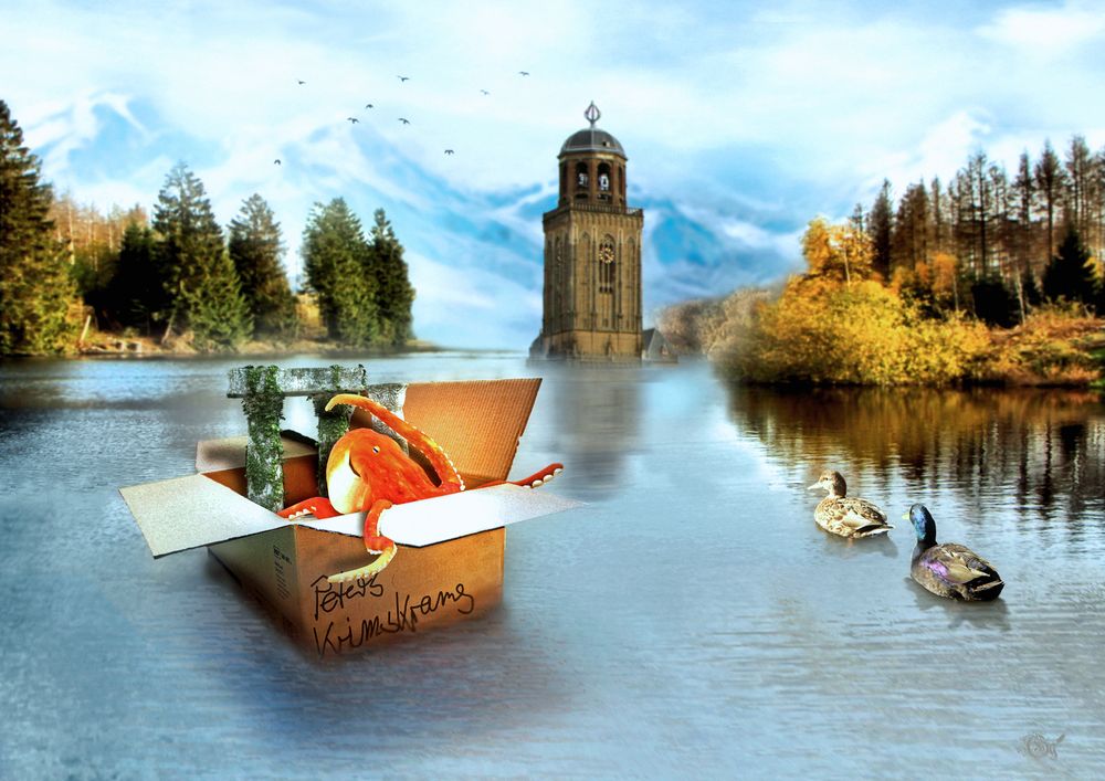 Peters Krimskrams Foto & Bild | fotomontage, landschaften, composing Bilder auf fotocommunity