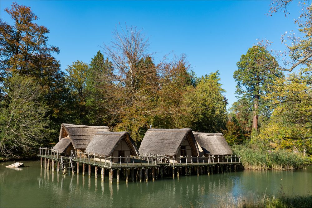Pfahlbauerhäuser im Bally- Park Foto & Bild | bally park, daniel streit, schönenwerd Bilder auf ...