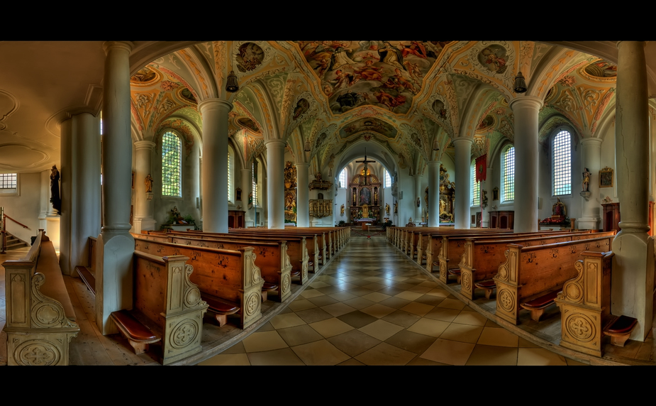 Pfarrkirche Aschau Foto & Bild | bearbeitungs - techniken, hdri & tm, hdr kirchen Bilder auf ...