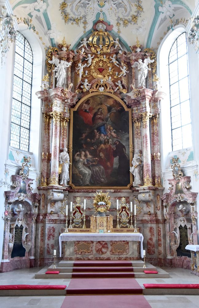 Pfarrkirche St. Katharina in Wolfegg Altar Foto & Bild | architektur ...