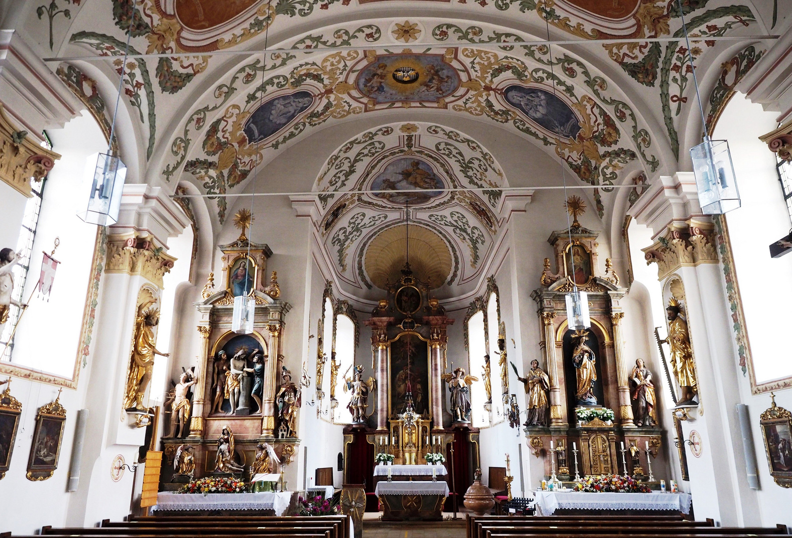 Pfarrkirche St. Martin Innen Foto & Bild | architektur, deutschland ...