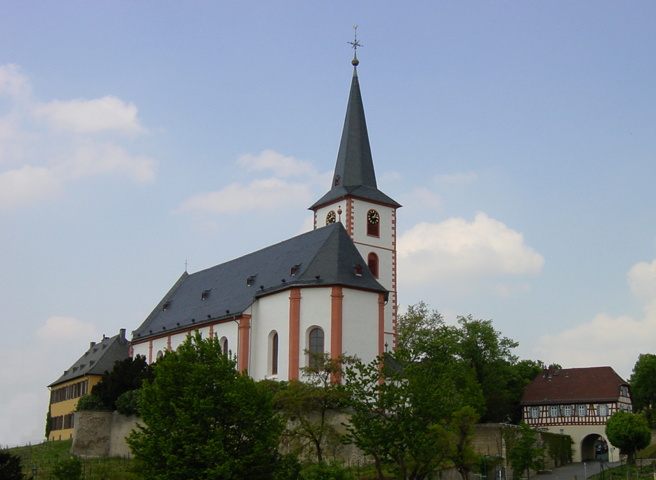 Pfarrkirche St. Peter und Paul in Hochheim am Main Foto & Bild ...