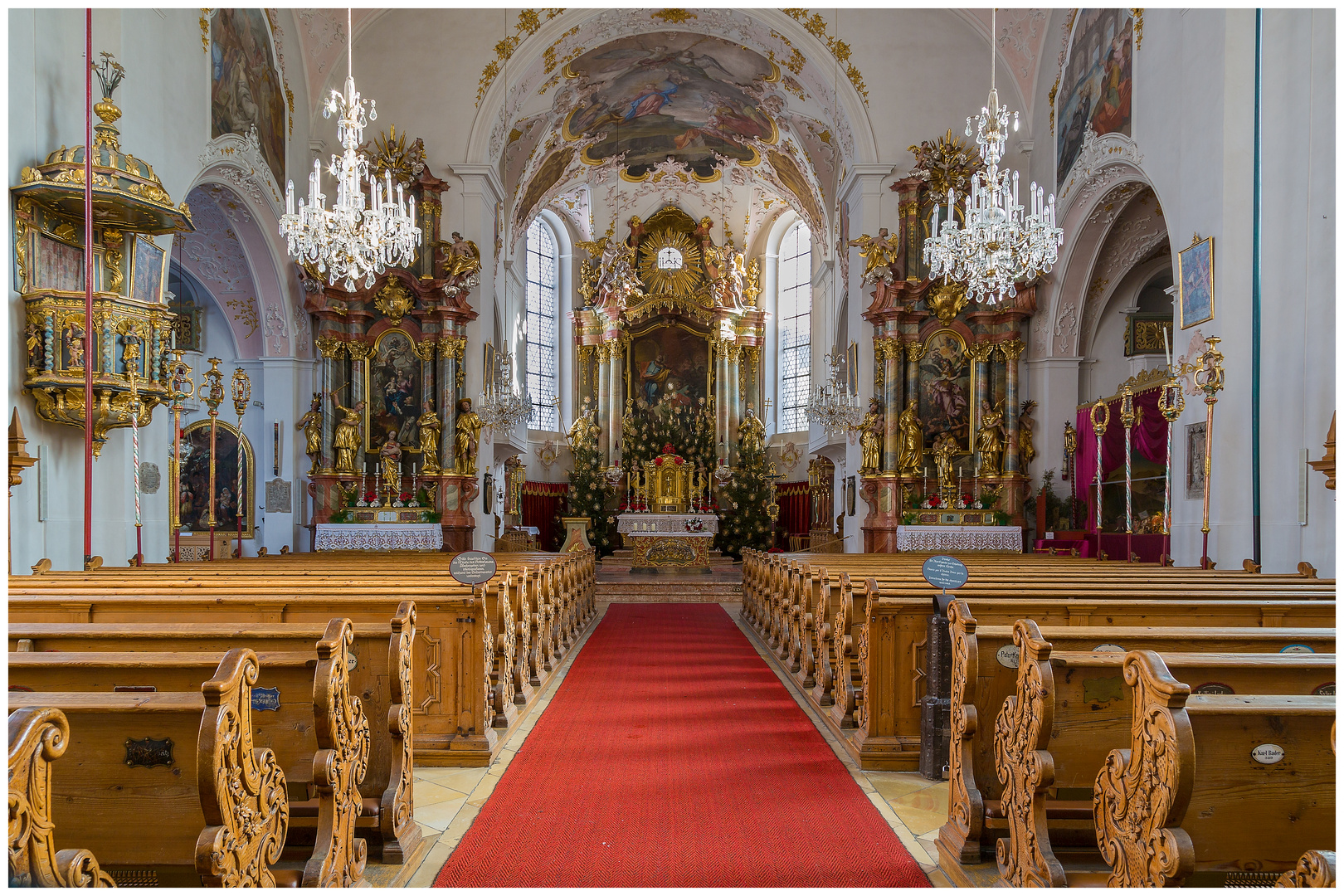 Pfarrkirche St. Peter und Paul Mittenwald Foto & Bild | architektur, sakralbauten ...