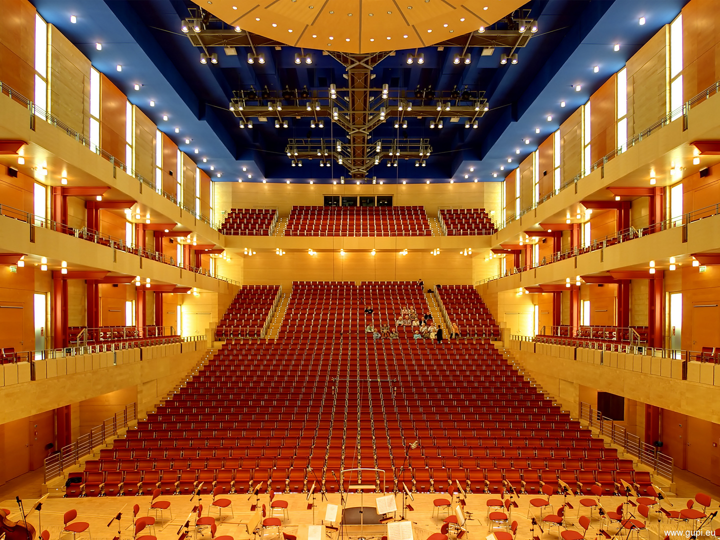 Philharmonie - wie der Organist sie sieht Foto & Bild | architektur ...