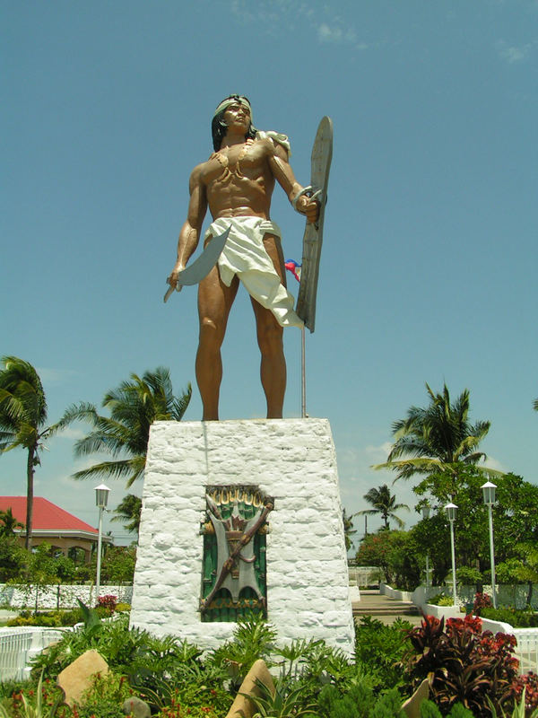 Philippine Hero, LapuLapu, Punta Engano, Mactan, Cebu, Philippines Foto ...